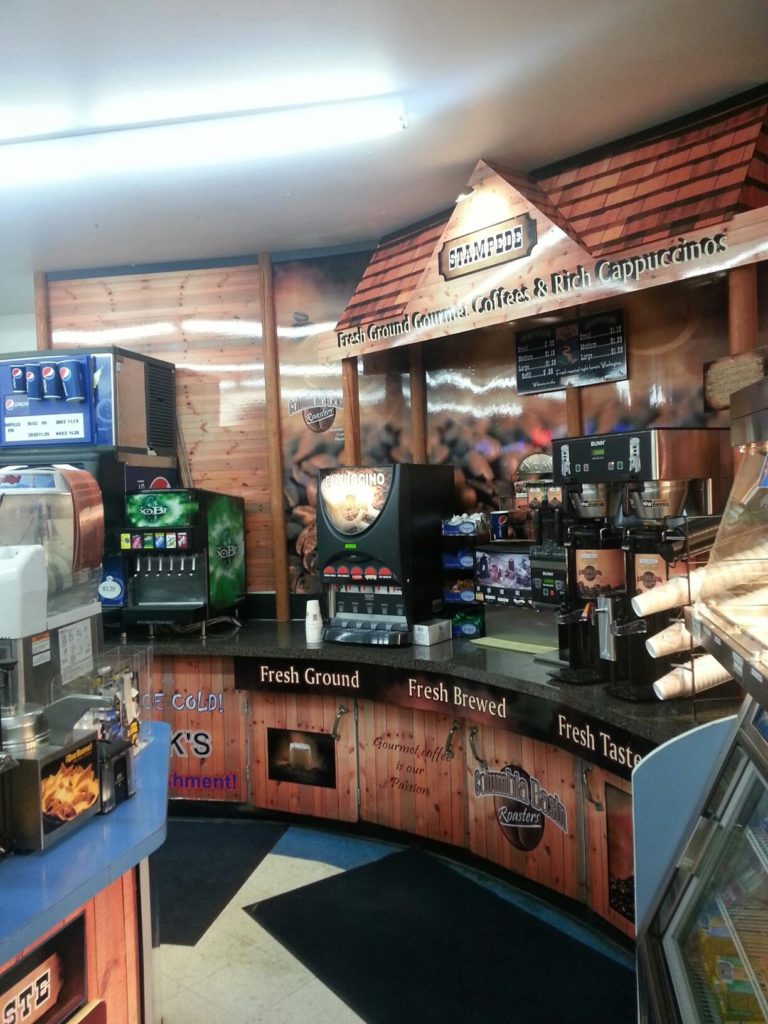 Convenience Store Installation Photos - Treasure Valley Coffee NW